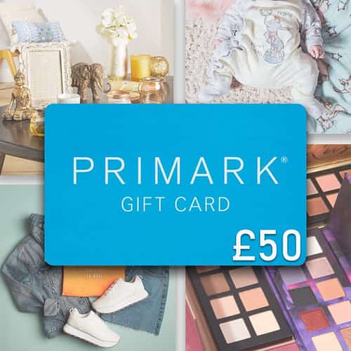 WIN a £50.00 Primark Gift Card! | Snizl Ltd Free Competition