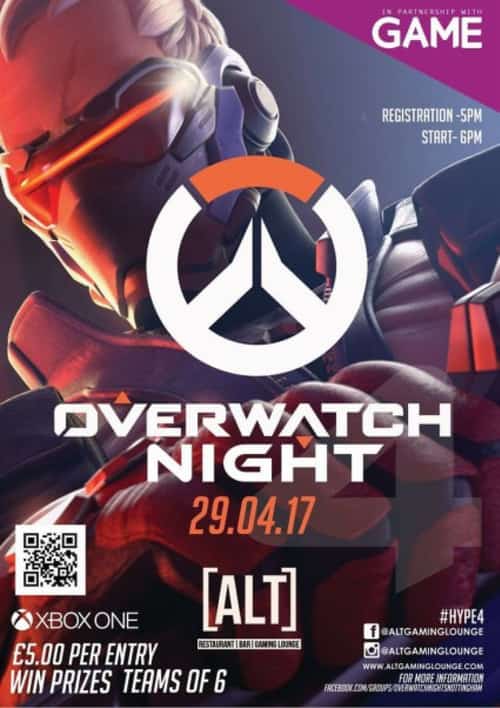 Overwatch Night 4 w/ GAME Angel Row | Belong Nottingham Event