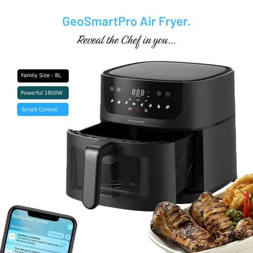 Cook Smart and Eat Healthy - Smart Air Fryer | GeoSmartPro ltd Promotion