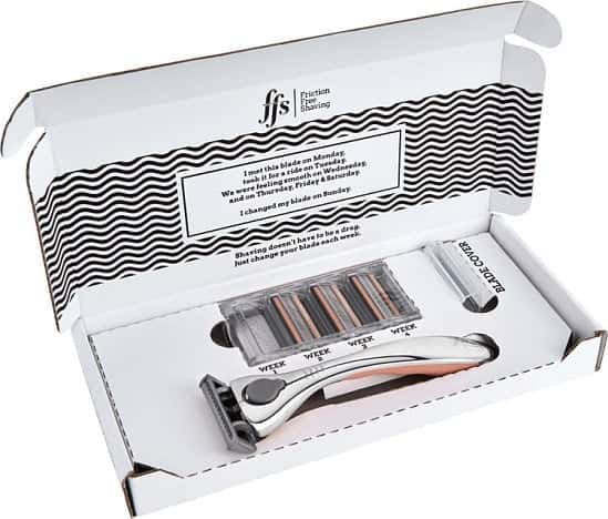 Friction Free Shaving (FFS) is the first shaving club in the world that ...