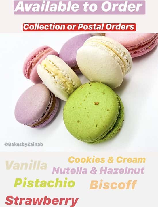 Fresh Macarons Boxes of 6 | Bakes by Zainab Deal