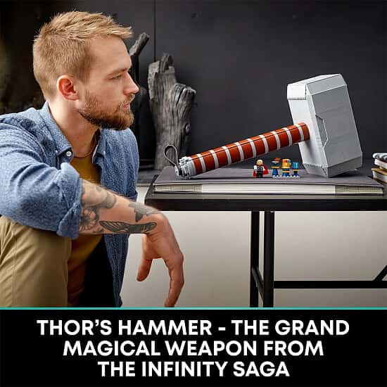 SAVE - LEGO MARVEL AVENGERS THOR’S HAMMER INFINITY SAGA SET | Zavvi Deal