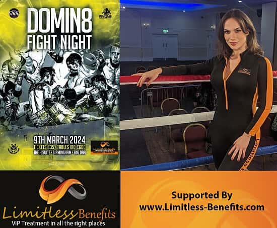 Win 2 free tickets to Domin8 Fight Night 9th March 2024 with ...