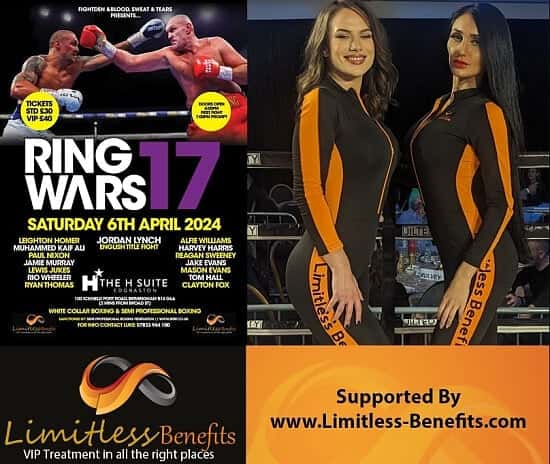 Win 2 free tickets to Ring Wars 17 on 6th April 2024 with ...